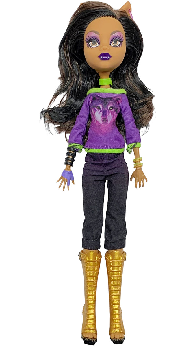 Monster High I Heart Fashion Clawdeen Wolf Doll With Pants Outfit – The ...