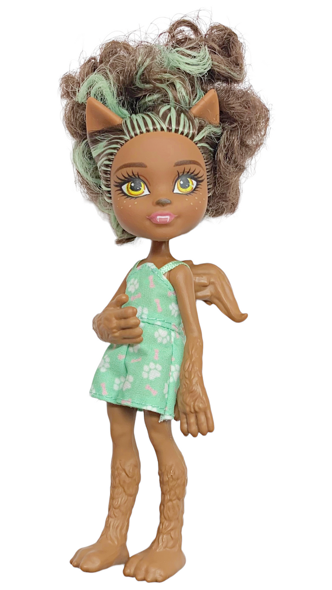 Monster High Clawdeen Family Weredith & Packlyn Wolf Bunk Bed Playset ...