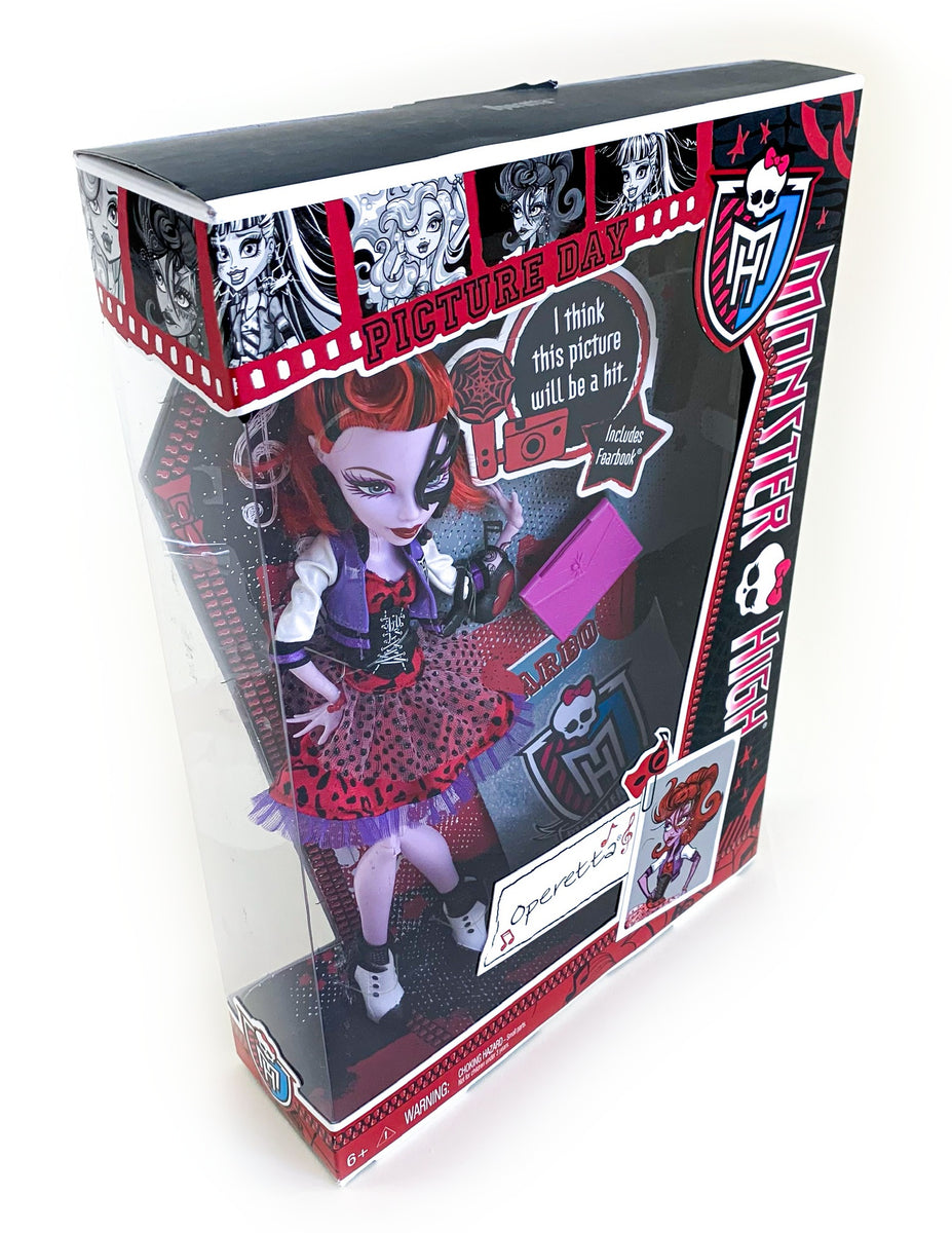 Monster High Picture Day Operetta Web Style Mask Variant Doll (Y7696 ...