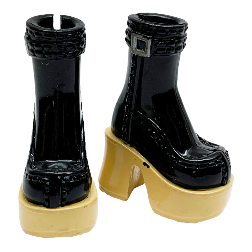 Mattel Barbie My Scene Doll My Look Replacement Shoes Black Platform B ...
