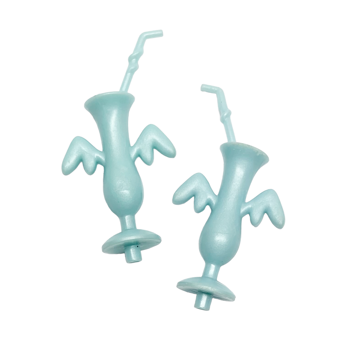 Monster High Replacement Set Of 2x Doll Size Blue Winged Style Glasses ...