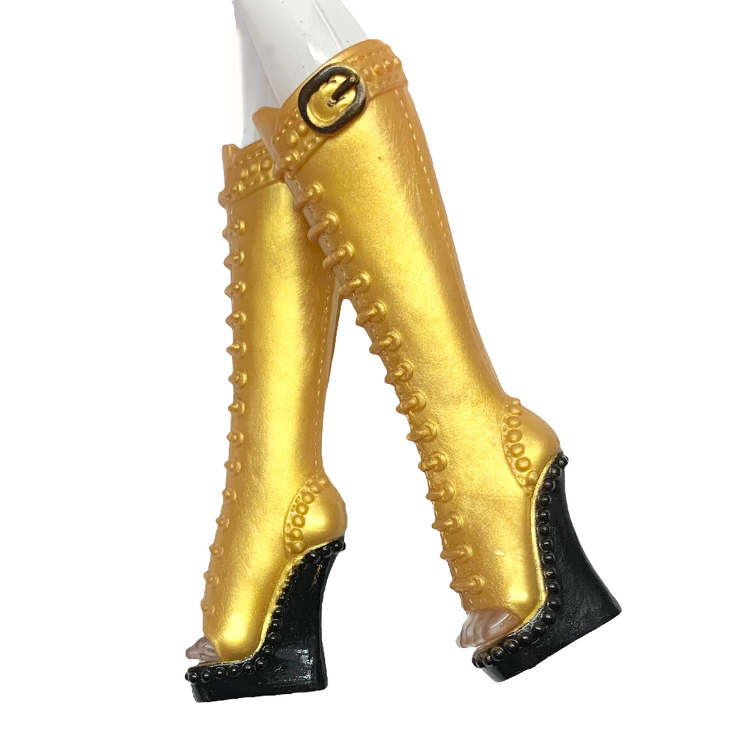 Monster High I Heart Fashion Clawdeen Wolf Doll Replacement Tall Gold ...